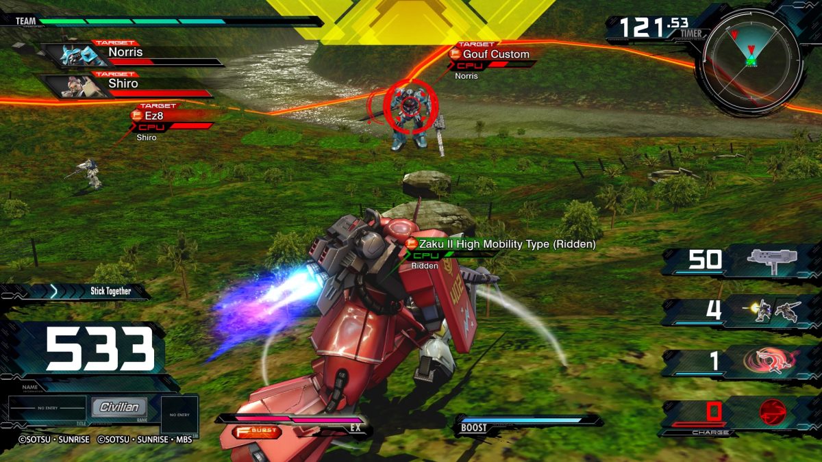 Review | Mobile Suit Gundam: Extreme Vs. Maxi Boost ON (PS4) - 8Bit/Digi